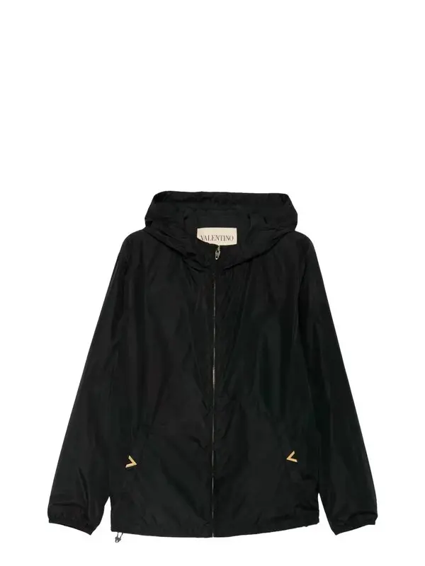 Valentino Garavani Hooded Jacket - Black