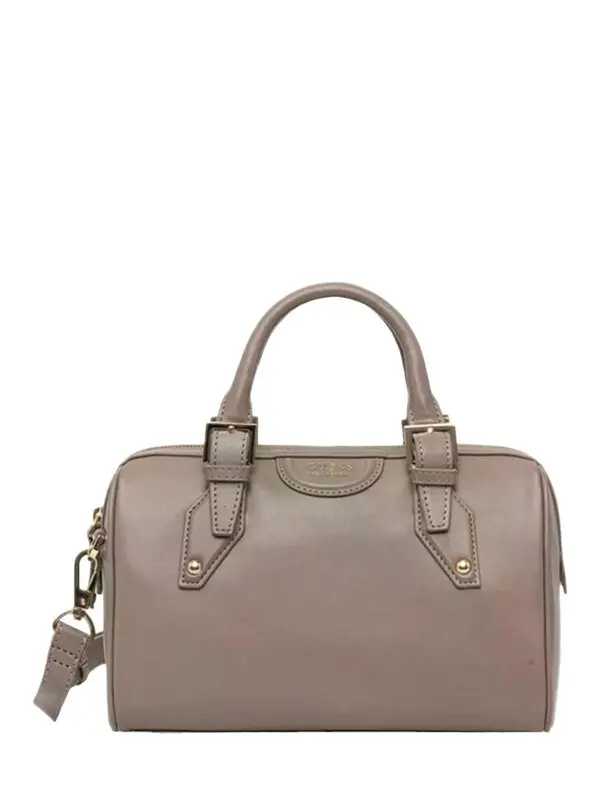 Guess Nina Buckle-strap Tote Bag - Neutrals