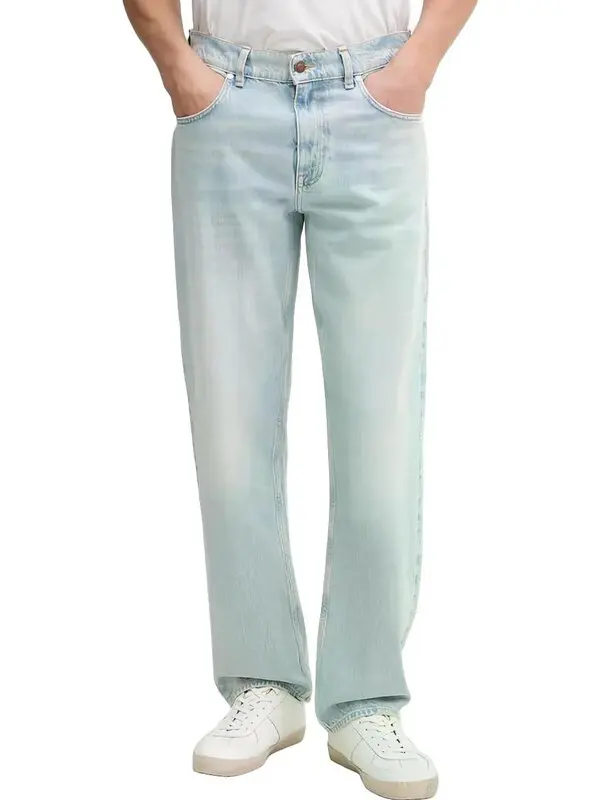 Guess Damon Label-patch Jeans - Blue