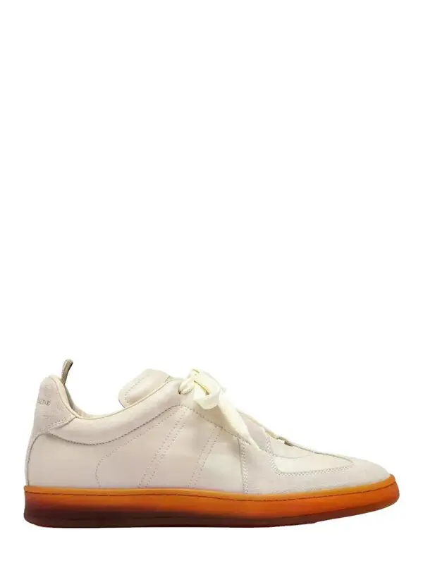 Officine Creative Militia 102 Panelled Leather Sneakers - Neutrals