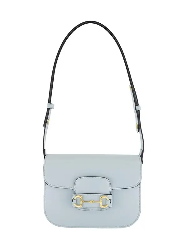 Gucci Horsebit 1955 Small Shoulder Bag - Blue