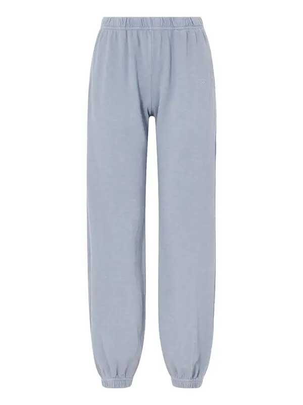 Eterne Vinny Cotton-jersey Tapered Track Pants - Blue