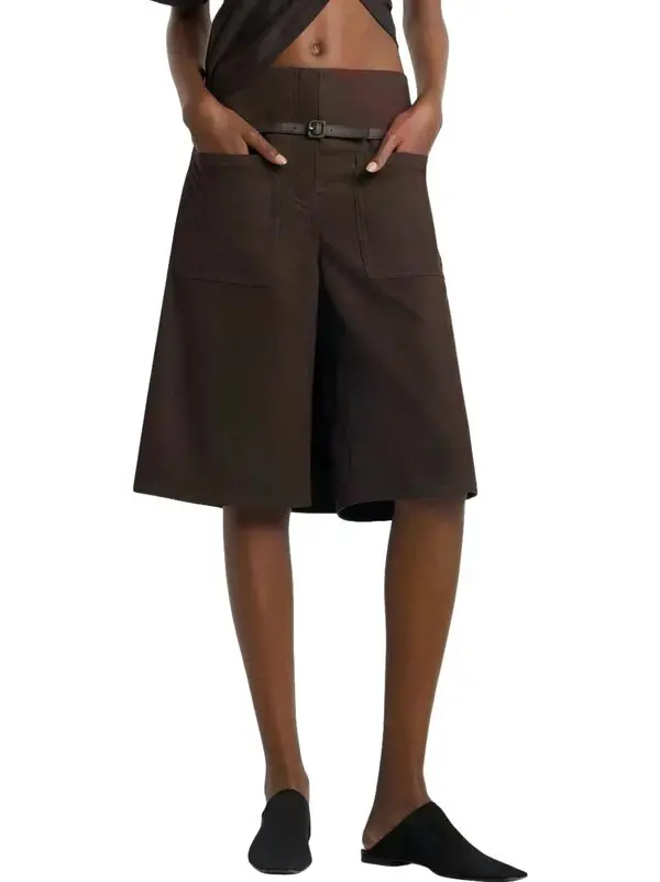 COURREGES Knee-length Skorts - Brown