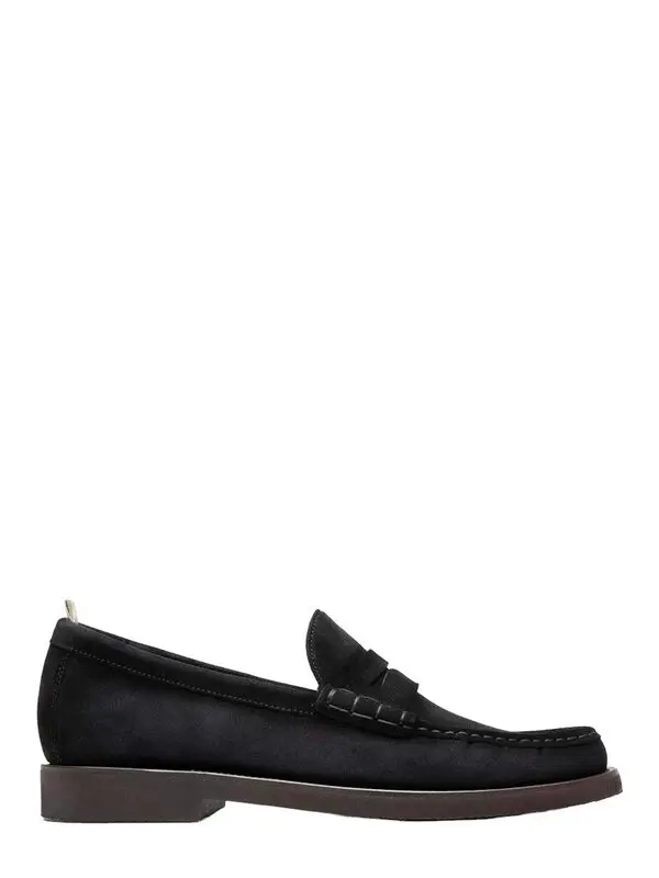 Officine Creative Balfron Flexi Suede Loafers - Blue