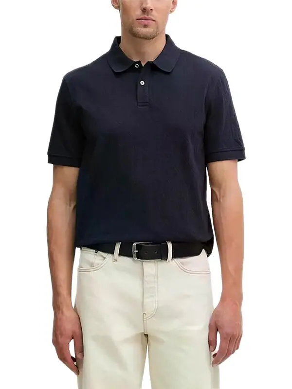 Guess Cotton Polo Shirt - Blue