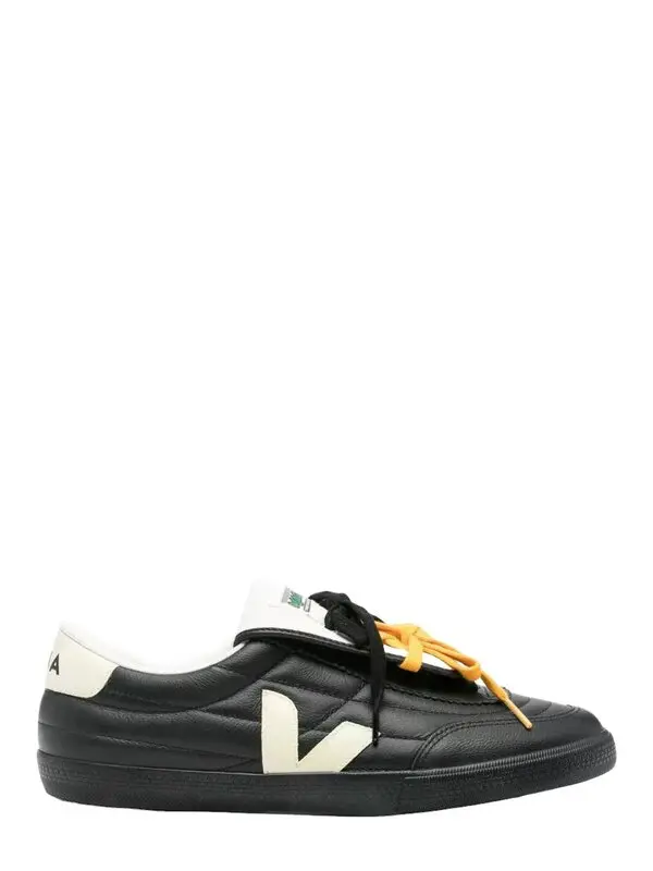 MAGLIANO X Veja Lace-up Panelled Sneakers - Black