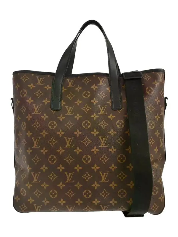 LOUIS VUITTON 2012 Macassar Davis Monogram Tote Bag - Brown