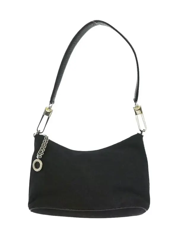 BVLGARI 1990s Logomania Handbag - Black