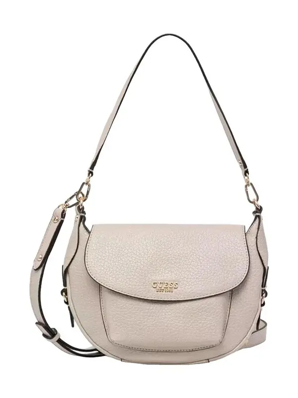 Guess Shoulder Bag With Detachable Strap - Grey