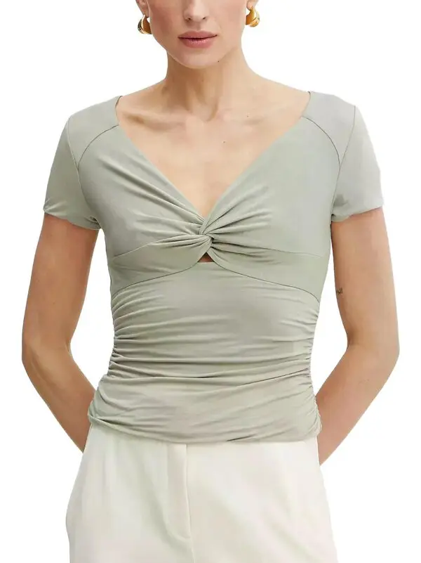 Guess Charlotte Twisted T-shirt - Green