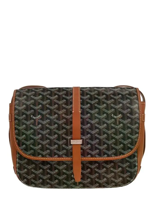 Goyard 2019 Mm Belvedere Ii Patterned Shoulder Bag - Neutrals