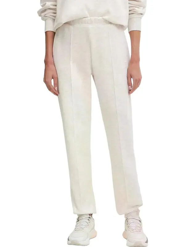 Guess Logo Print Trousers - Neutrals