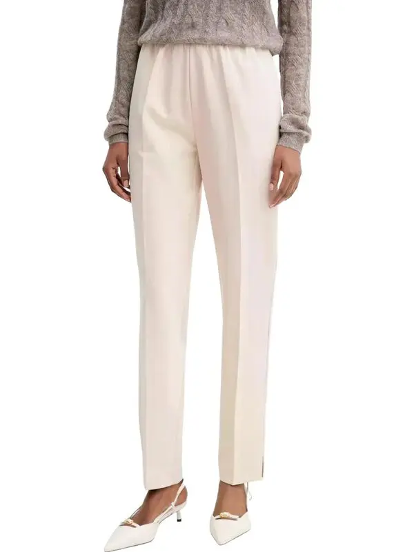 Guess Roberta Elasticated-waist Trousers - Neutrals