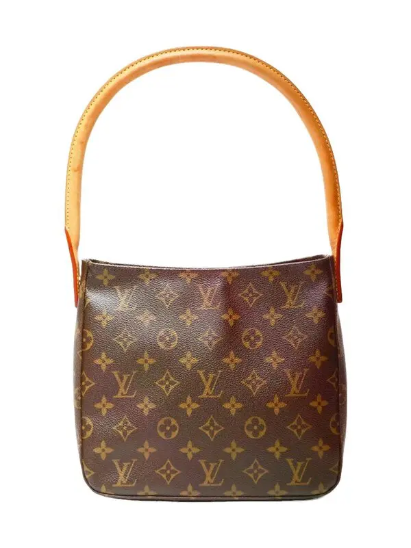 LOUIS VUITTON 2003 Mm Looping Tote Bag - Brown