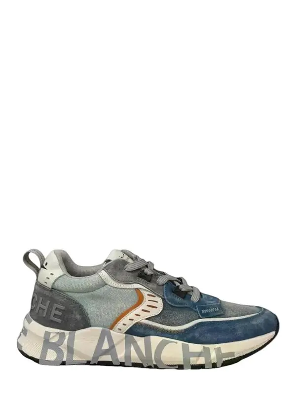VOILE BLANCHE Logo-print Sneakers - Blue