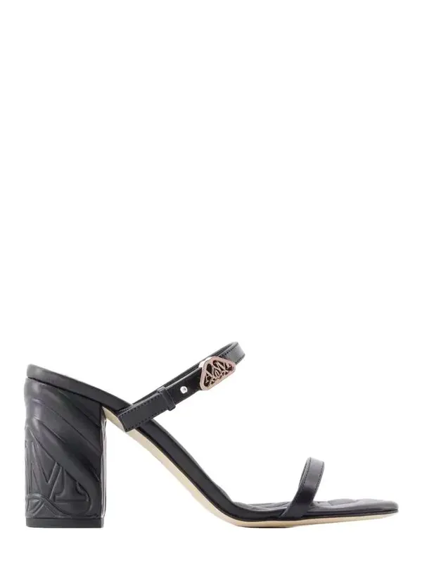 Alexander McQueen Heeled Sandals - Black