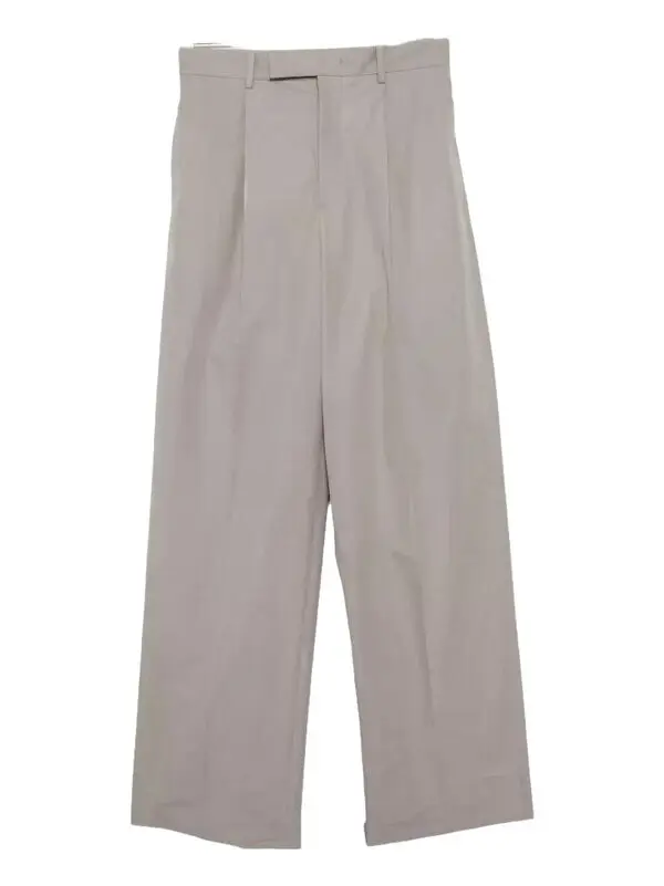 JIL SANDER Drill Trousers - Grey