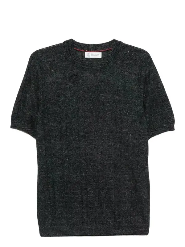 Brunello Cucinelli Short-sleeve T-shirt - Grey