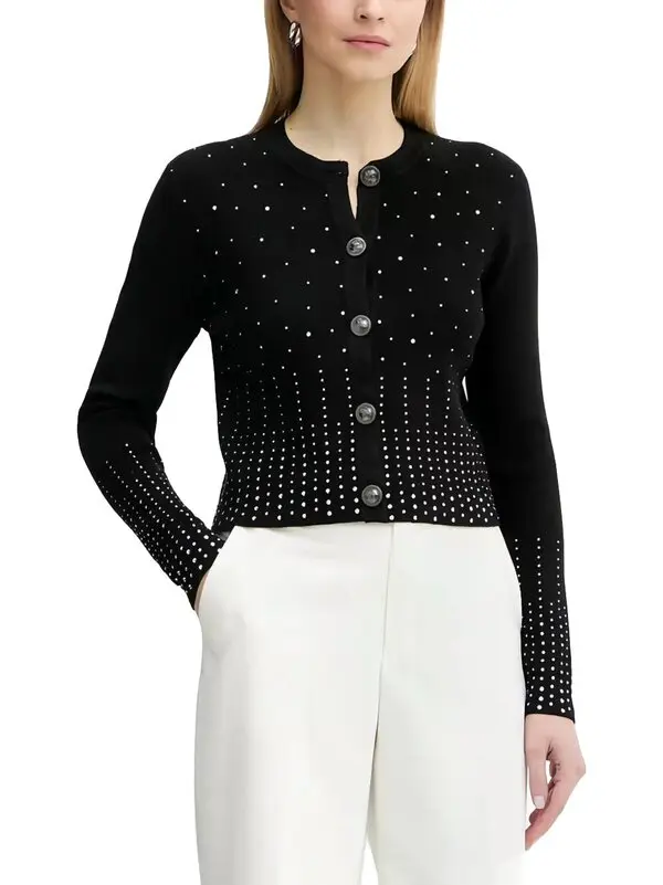 Guess Crystal-embellished Cardigan - Black