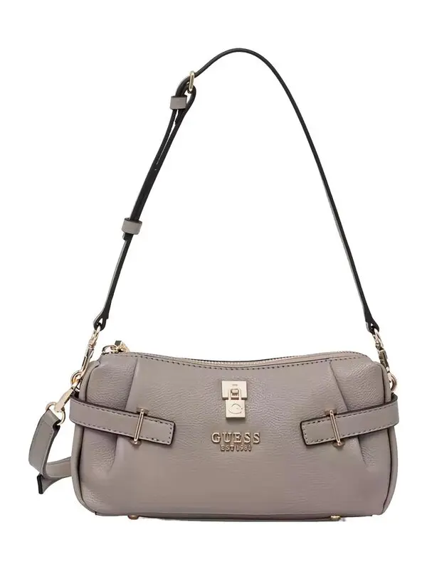 Guess Logo Shoulder Bag - Grey