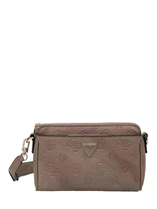 Guess Embossed Cross-body Bag - Neutrals