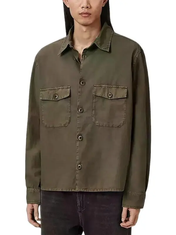 ALLSAINTS Buttoned Pocket Shirt - Green