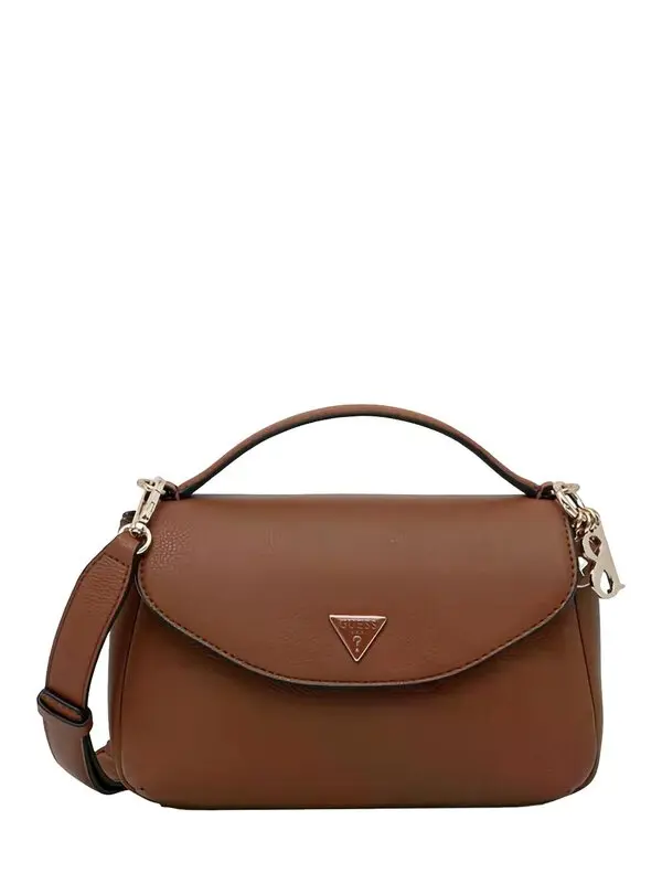 Guess Logo-plaque Cross Body Bag - Brown