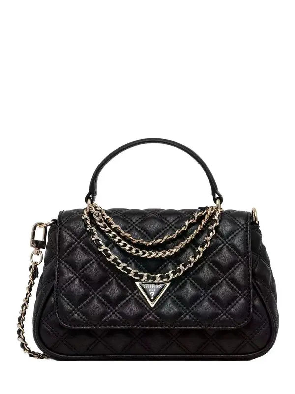 Guess Giully Quilted-pattern Tote - Black