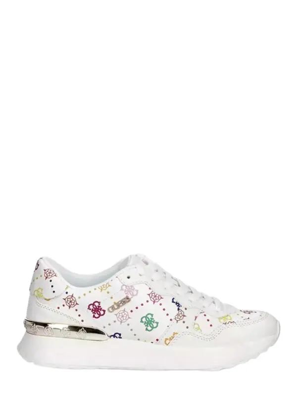 Guess Vinsa Logo-print Sneakers - White