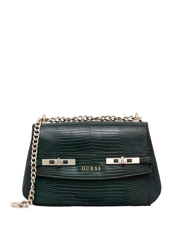 Guess Chain Shoulder Bag - Green