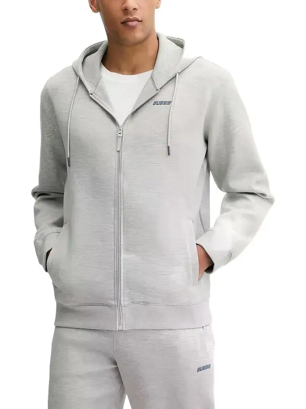 Guess Zip-up Hoodie - Grey