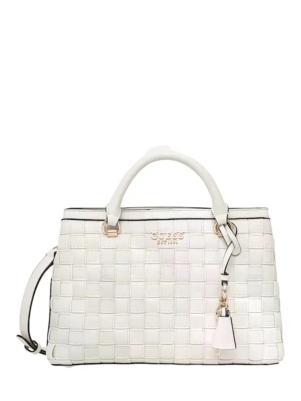 Guess Logo Satchel - Neutrals