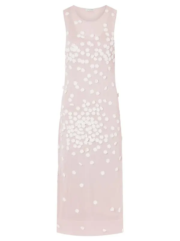 Altuzarra Nelly Embellished Maxi Dress - Pink