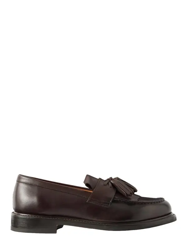 Grenson Morven Leather Loafers - Brown