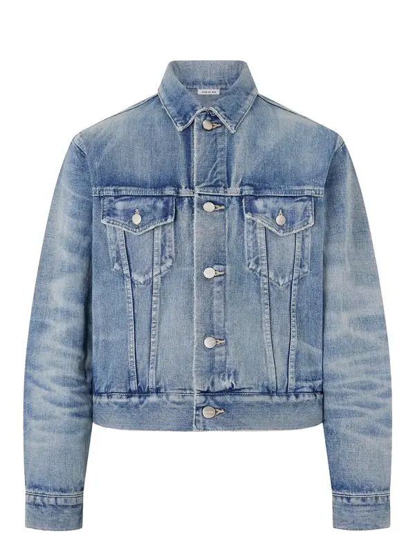 Fear Of God Denim Trucker Jacket - Blue
