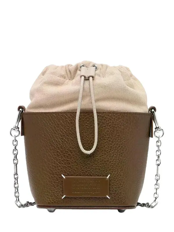 MAISON MARGIELA 5ac Bucket Bag - Brown