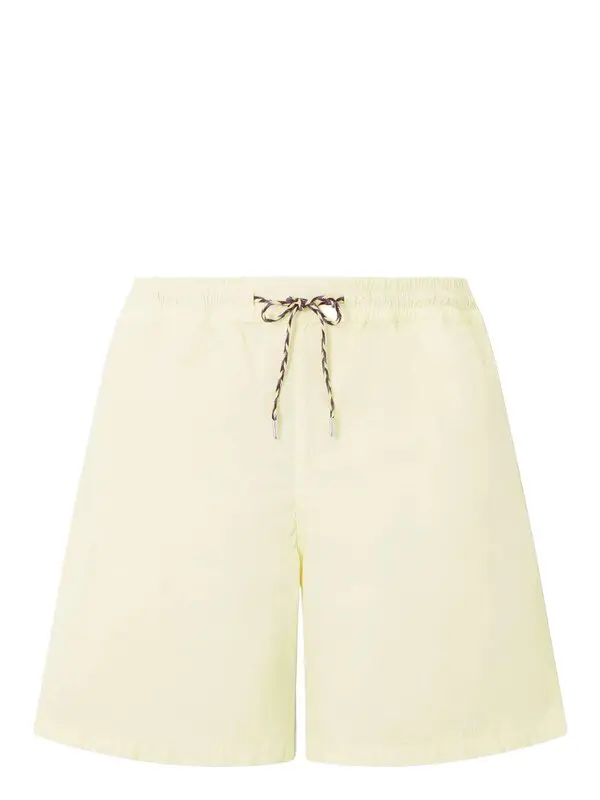 A KIND OF GUISE Volta Straight-leg Drawstring Shorts - Yellow