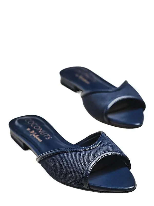 Matisse Kess Pointed-toe Flats - Navy