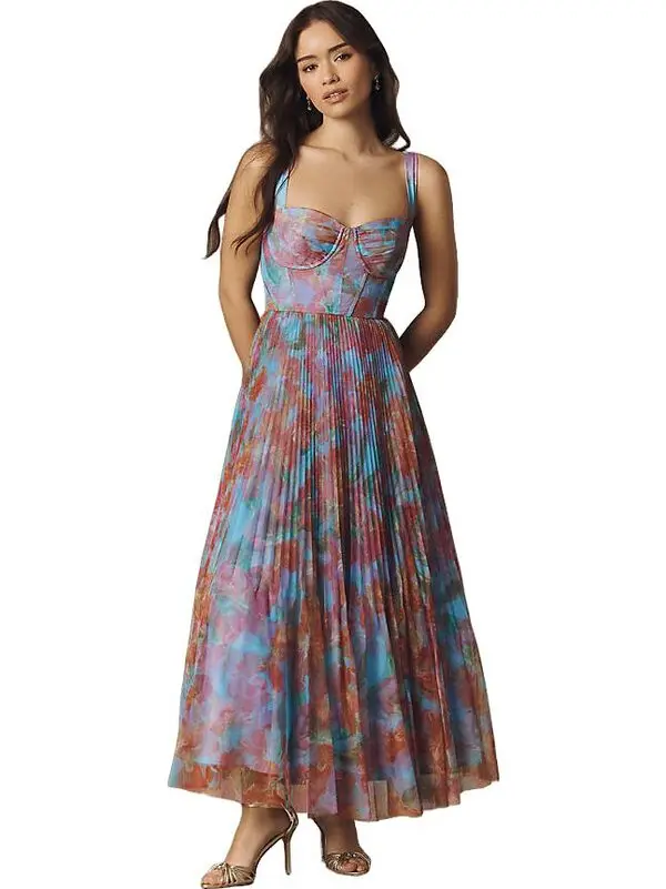 Anthropologie Hutch Macclare Gown - Blue
