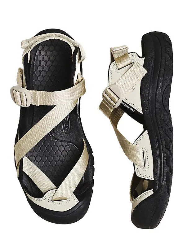 Keen Zerraport Ii Hiking Sandals - Silver Birch / Black