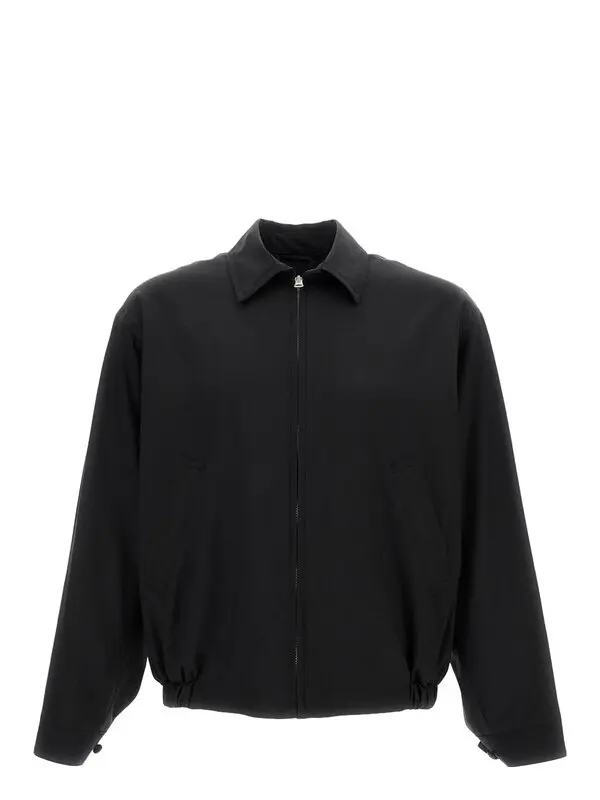 KAPTAIN SUNSHINE Wool Poplin Jacket - Black