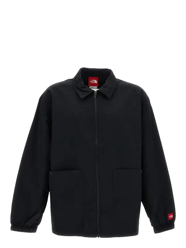 The North Face Relaxed Fit Zip Shirt - Black