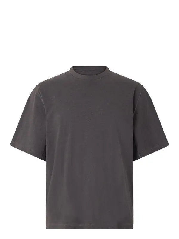 PORTAL Root Organic Cotton And Hemp-blend Jersey T-shirt - Gray