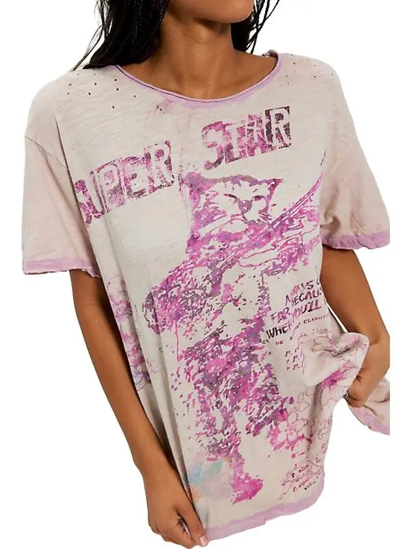 MAGNOLIA PEARL Super Star Tee - Purple