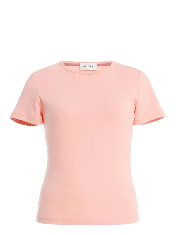 Matteau Cotton Baby T-shirt - Pink