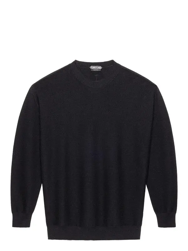 TOM FORD Relaxed Cashmere Sweater - Black