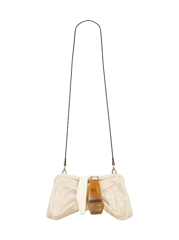 Cult Gaia Julita Clutch - Cream