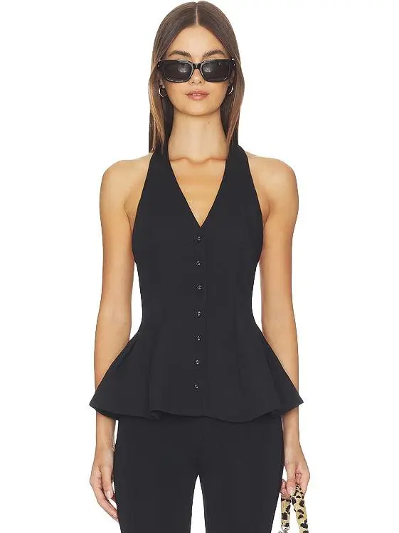 ALL THE WAYS Valencia Top - Black