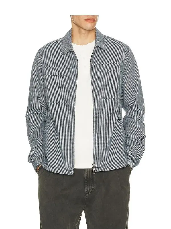 Barbour Willowburn Gingham Overshirt In . Also - Blue