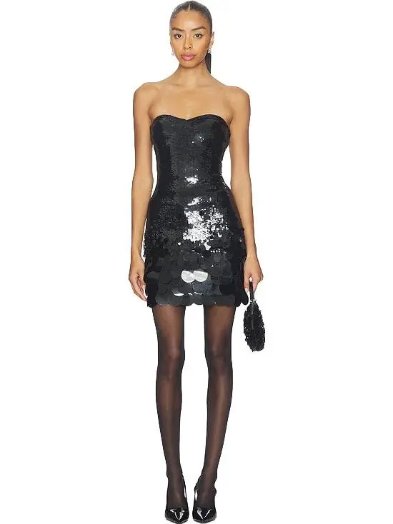 AFEW RAHUL MISHRA Rahul Mishra Corset Mini Dress - Black